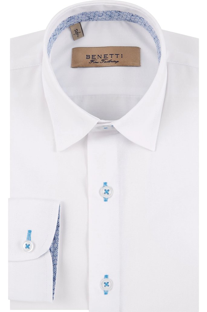 Benetti Boys White Shirt - Jack – Hopscotch Kids Store