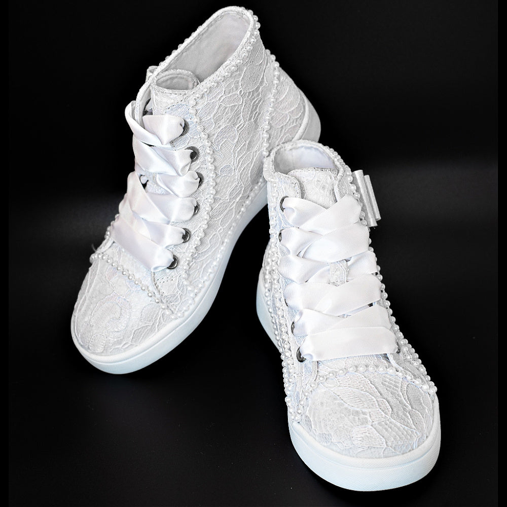 Communion Runner by Sweetie Pie - RAYA HIGH TOP – Hopscotch Kids Store